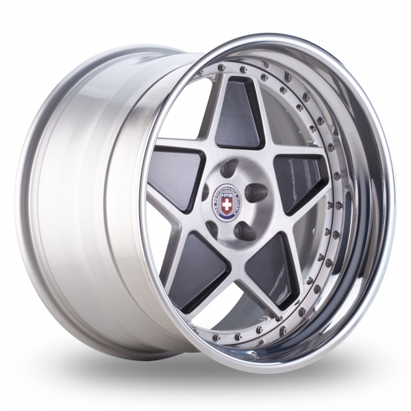 HRE Forged 505 (3 Piece) Custom Colour 18" Wider Rear Alloy Wheels ...