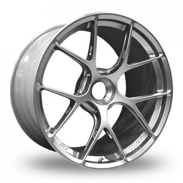 BBS Forged FI-R Centre Lock Wider Rear Platinum Silver 20" Front + 21 ...