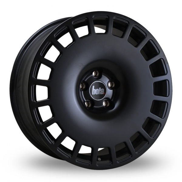 Bola B12 Matt Black 18" Alloy Wheels - Wheelbase