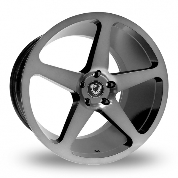Cades Vulcan Black 20" Wider Rear Alloy Wheels - Wheelbase
