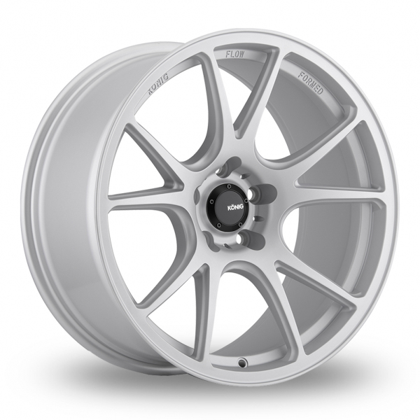 Konig Freeform Matt Silver 18" Alloy Wheels - Wheelbase