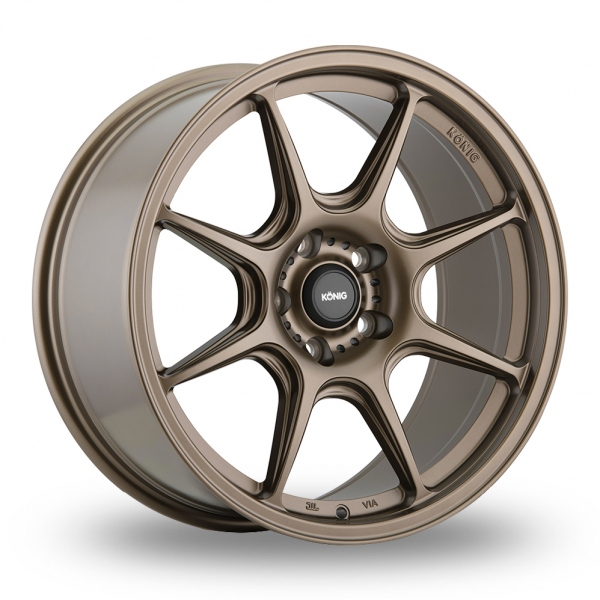 Konig Lockout Bronze 18" Alloy Wheels - Wheelbase