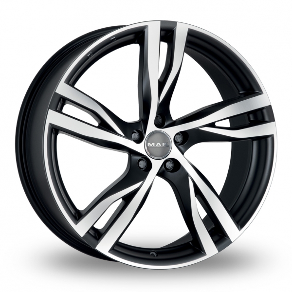 MAK Stockholm Black Polished 20" Alloy Wheels - Wheelbase