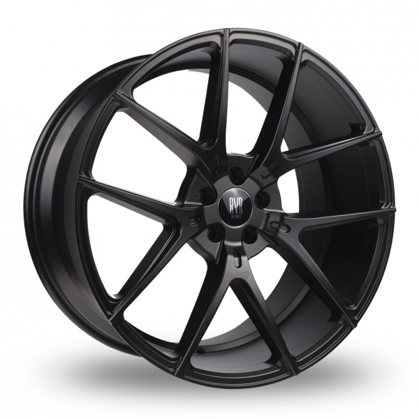 River R-9 Matt Black 20" Wider Rear Alloy Wheels - Wheelbase