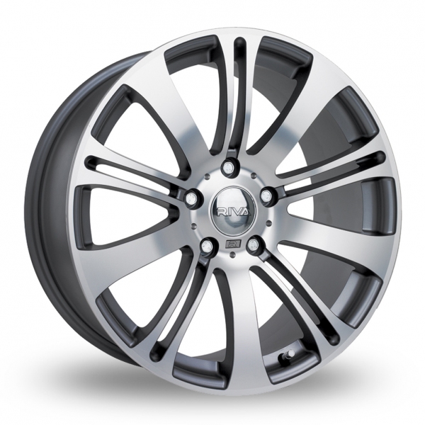 Riva MVE Hyper Silver 18" Alloy Wheels - Wheelbase