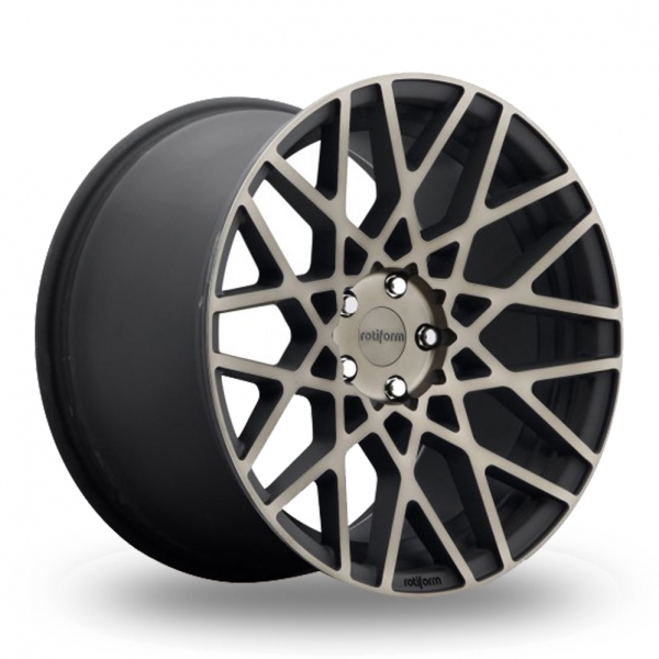 Rotiform BLQ Double Dark Tint 18" Alloy Wheels - Wheelbase