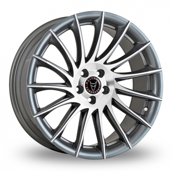 Wolfrace Aero Gun Metal Polished 20" Alloy Wheels - Wheelbase