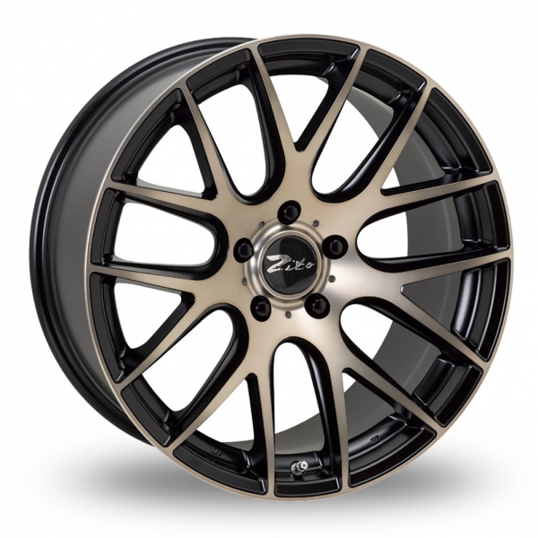 Zito 935 Matt Black 19" Wider Rear Alloy Wheels - Wheelbase