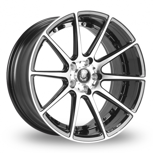 Axe EX16 Black Polished 19" Wider Rear Alloy Wheels - Wheelbase