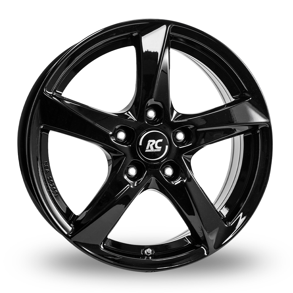 Buy 16" RC Design RC30 (Special Offer) Gloss Black Alloy Wheels - Wheelbase