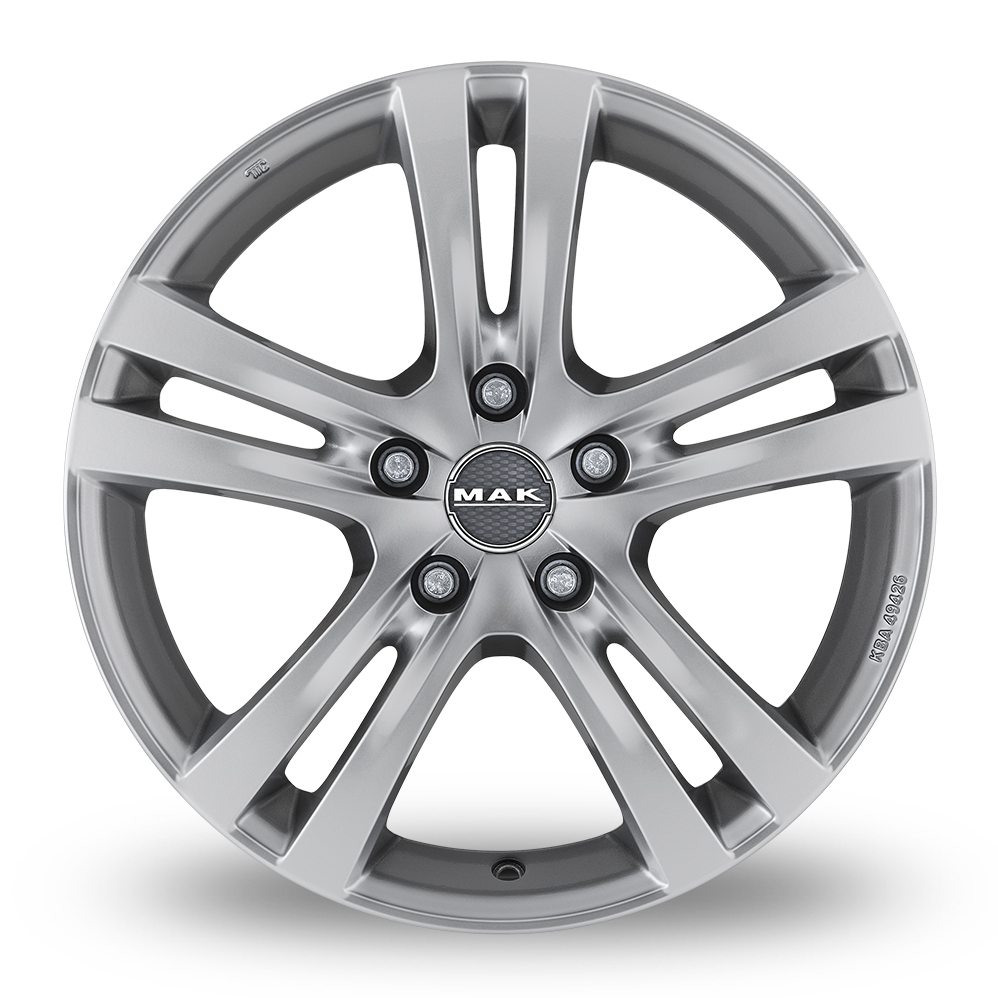 MAK Zenith Hyper Silver 15" Alloy Wheels - Wheelbase
