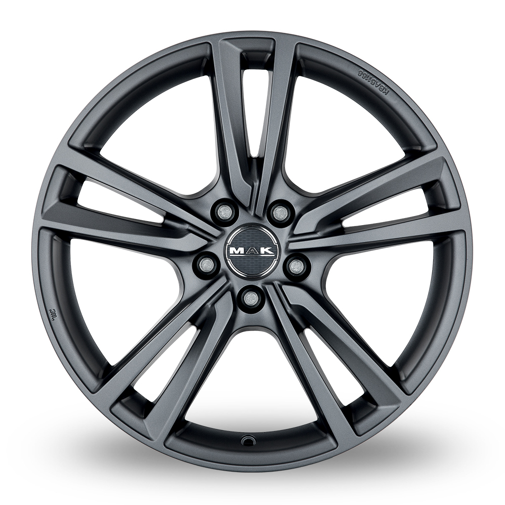 MAK Icona Matt Titan 15" Alloy Wheels - Wheelbase