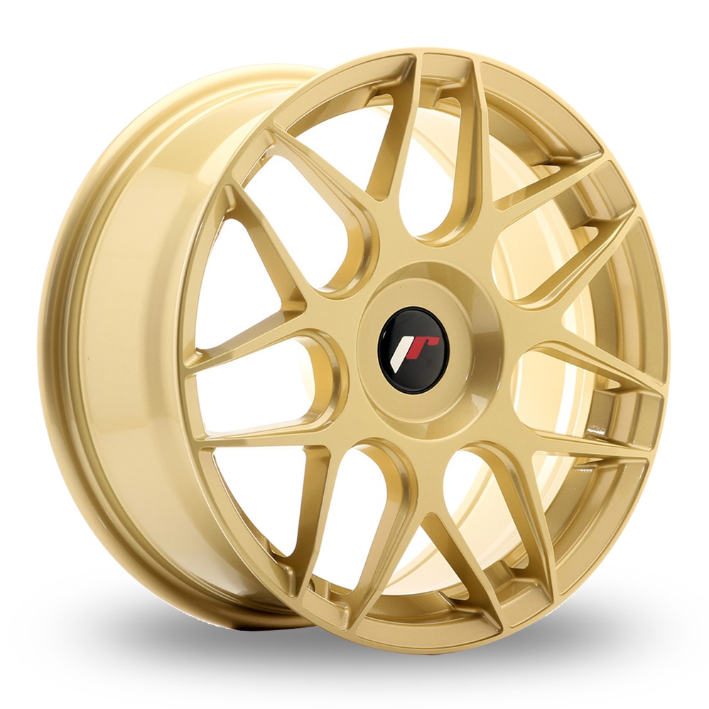 Japan Racing JR18 (7x17) (Custom Fitment) Gold 17" Alloy Wheels - Wheelbase