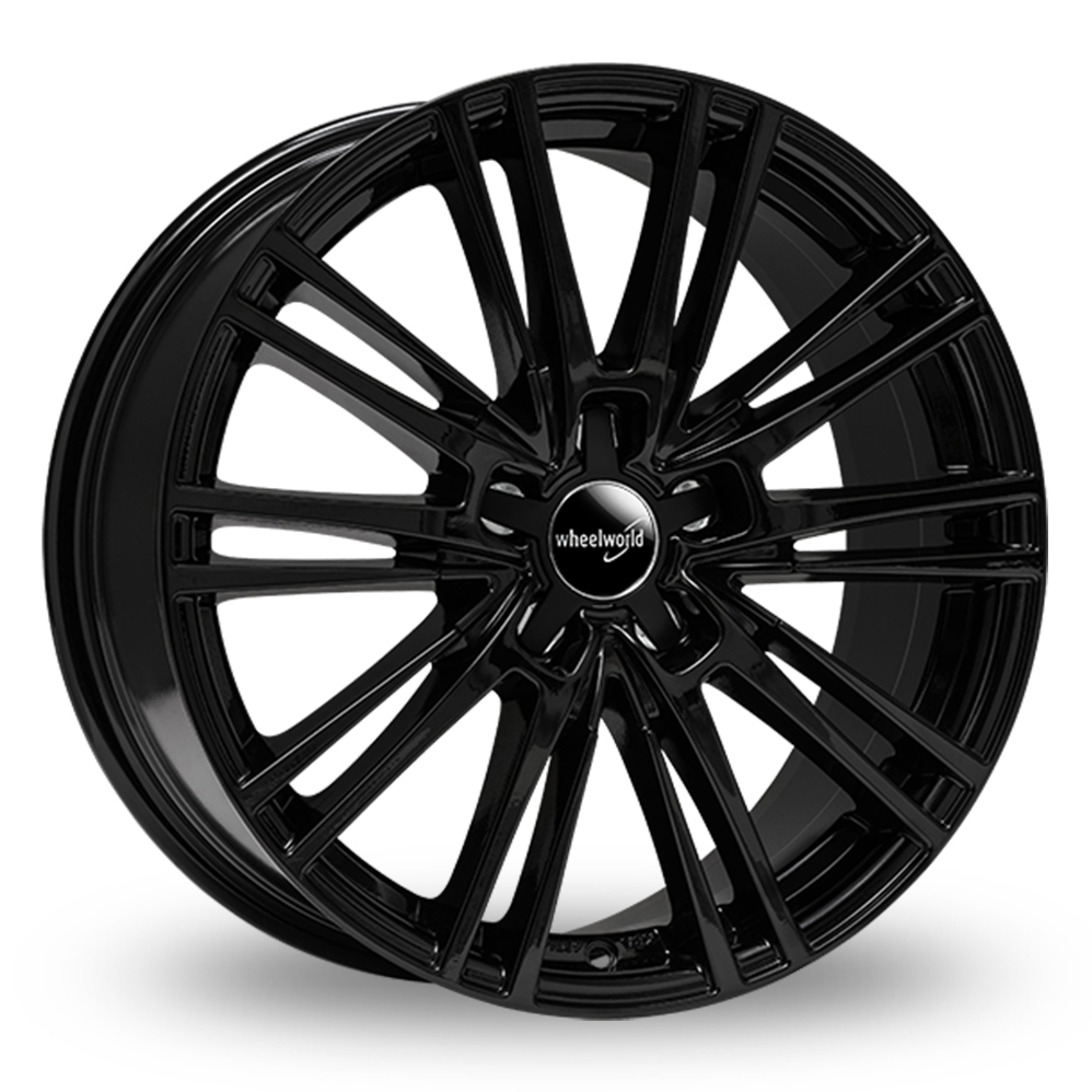 Wheelworld WH18 Big Cap Gloss Black 18" Alloy Wheels - Wheelbase