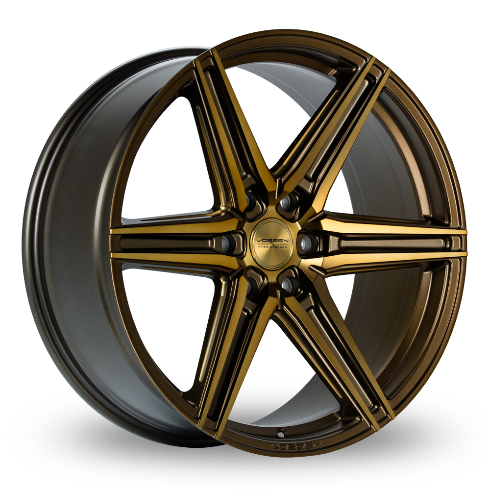 Vossen HF6-2 Tinted Matt Bronze 20" Alloy Wheels - Wheelbase