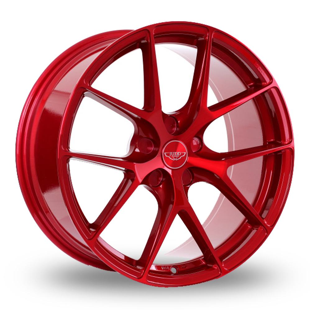 Judd T325 Candy Red 20" Wider Rear Alloy Wheels - Wheelbase