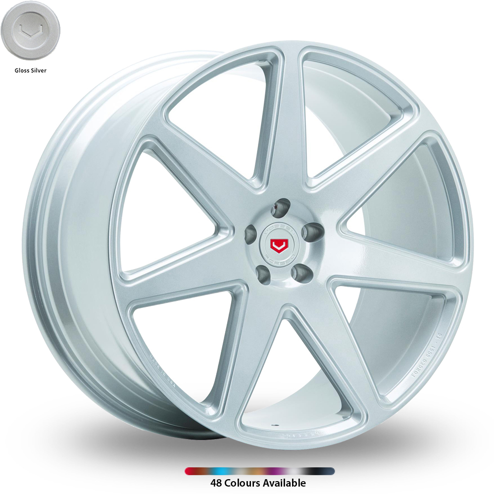 Vossen Forged CG-207 Custom Colour 20" Front + 21" Rear Alloy Wheels ...