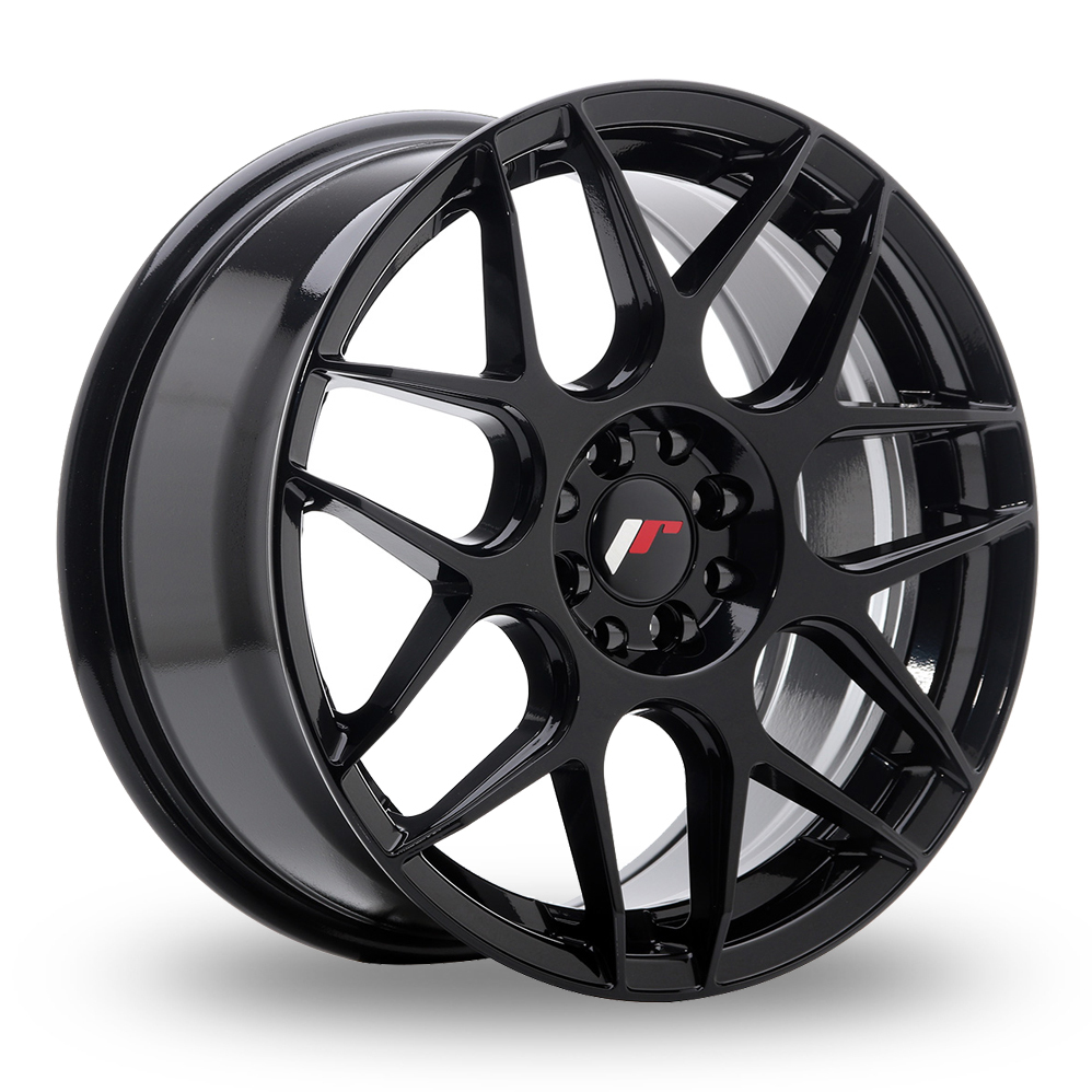 Japan Racing JR18 (7x16) Gloss Black 16" Alloy Wheels - Wheelbase