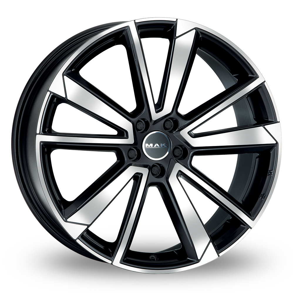 MAK Fivestar Black Mirror 19" Alloy Wheels - Wheelbase