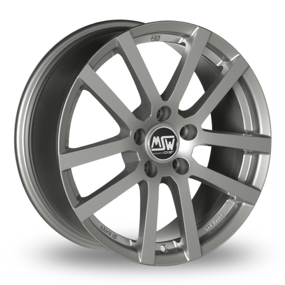 MSW (by OZ) 22 Grey 17" Alloy Wheels - Wheelbase