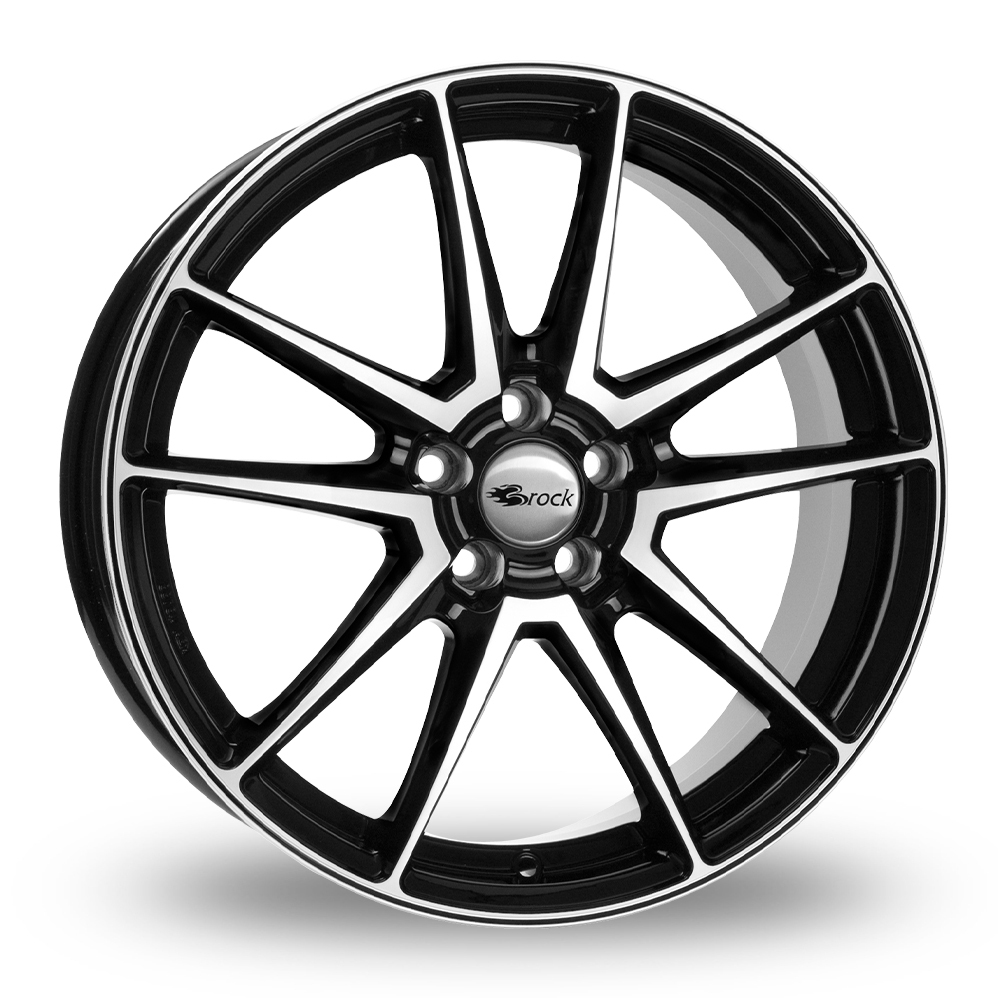 RC Design RC22 Gloss Black Polished 16" Alloy Wheels - Wheelbase