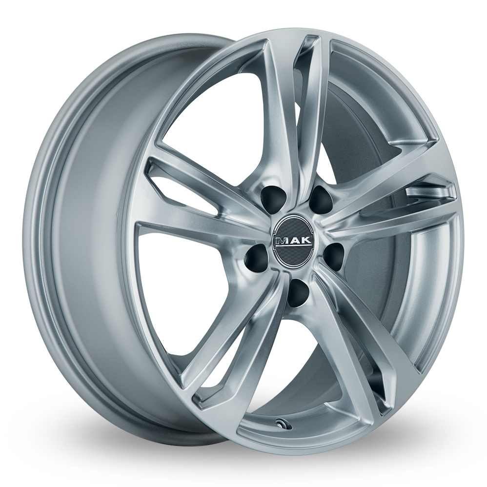 MAK Emblema Silver 17" Alloy Wheels - Wheelbase