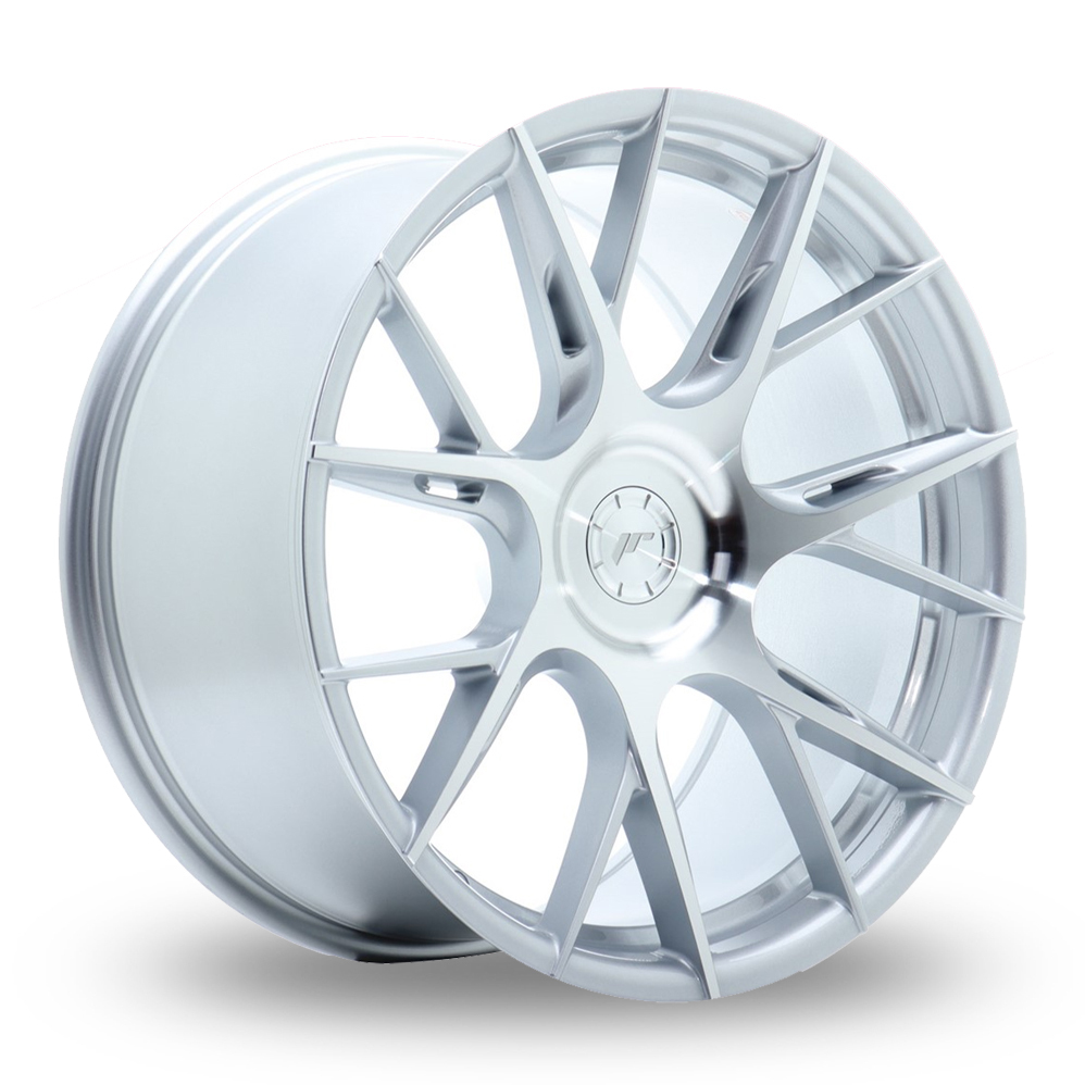 Japan Racing JR42 (Wider Rear) (Custom Fitment) Silver Machined Face 19 ...
