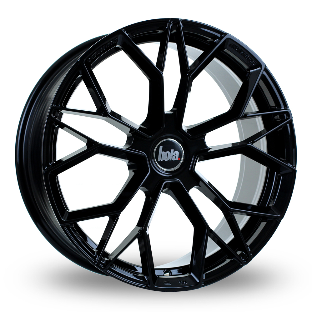 Buy 19" Wider Rear Bola FLF Gloss Black Alloy Wheels - Wheelbase