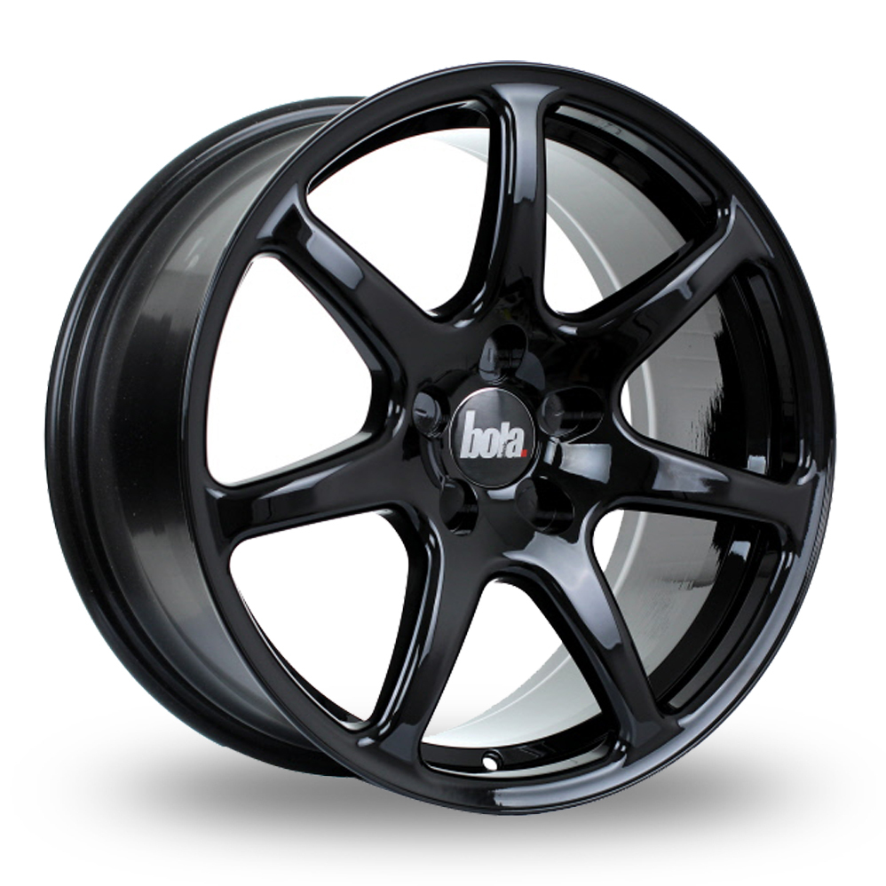 Bola B7 Gloss Black 18" Alloy Wheels - Wheelbase