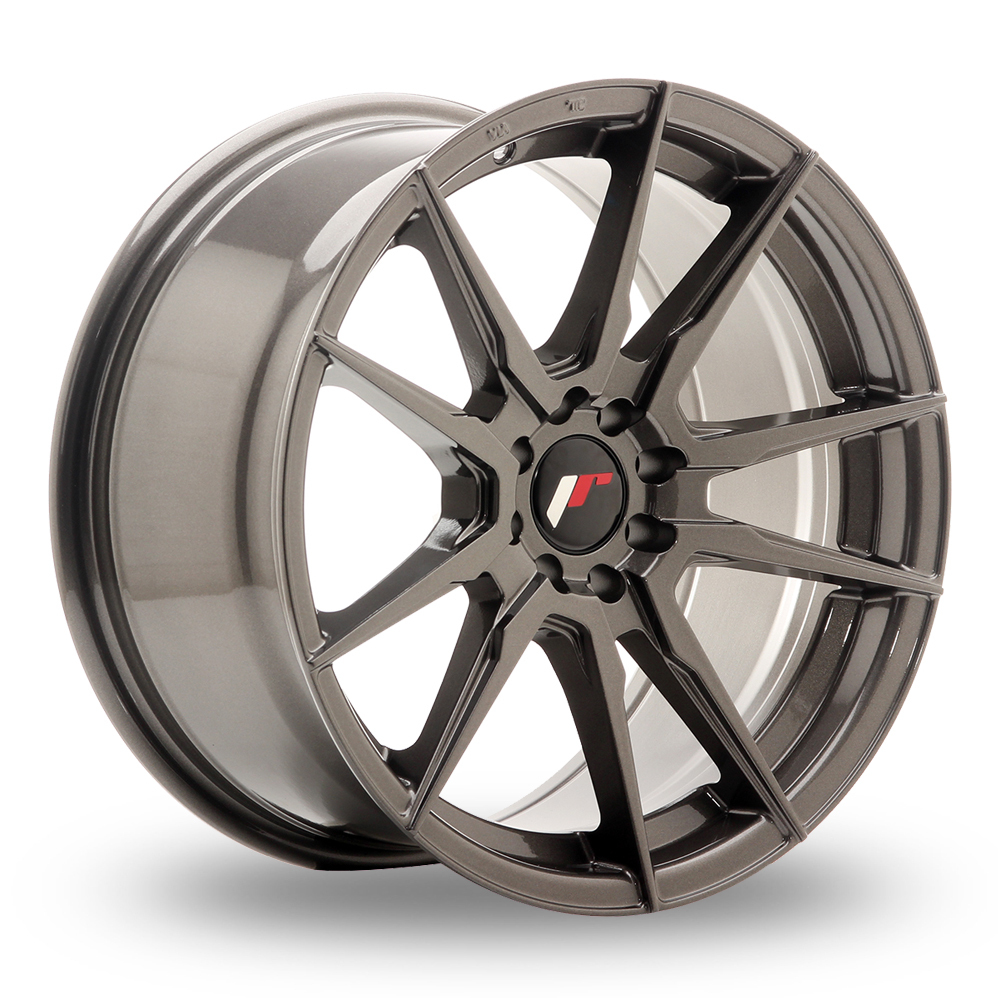 Buy 17" Japan Racing JR21 (8x17) Hyper Grey Alloy Wheels - Wheelbase