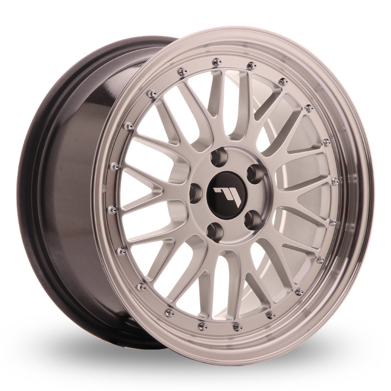 Japan Racing JR23 (8x17) (Special Offer) Hyper Silver Machined Lip 17 ...