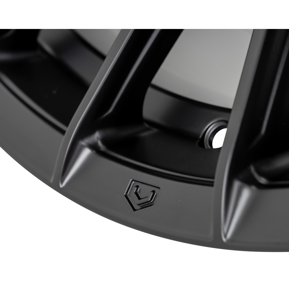 Vossen HFX-4 (10x24) (Deep Concave) Satin Black 24" Alloy Wheels ...