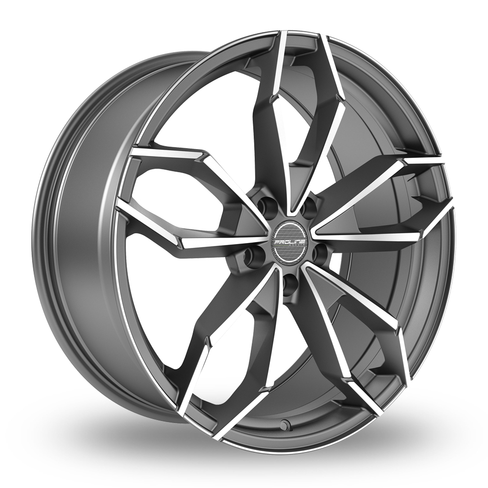 Proline PXM Matt Grey Polished 18" Alloy Wheels - Wheelbase