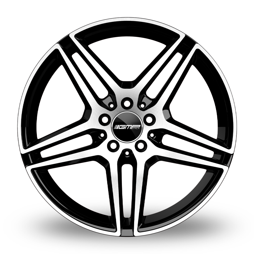 GMP Italia Mythos Black Polished 19" Alloy Wheels - Wheelbase