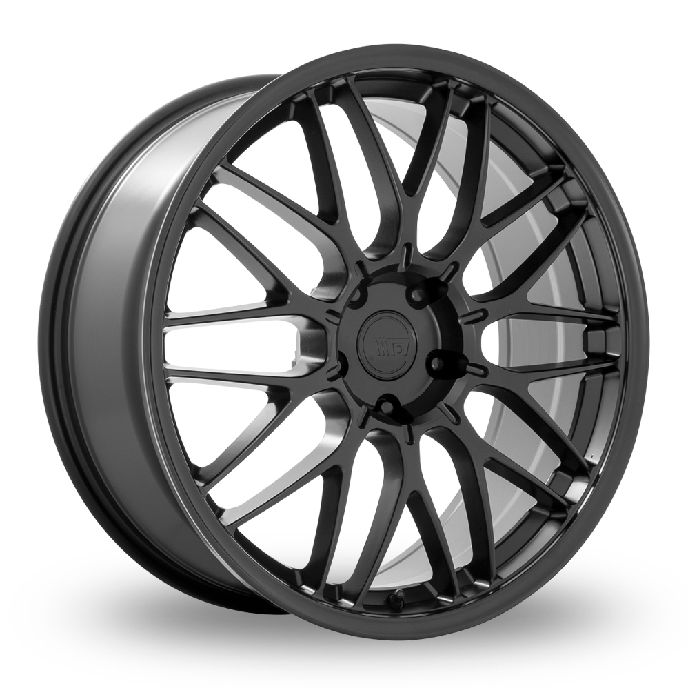 Motegi Racing MR153 Satin Black 19" Wider Rear Alloy Wheels - Wheelbase