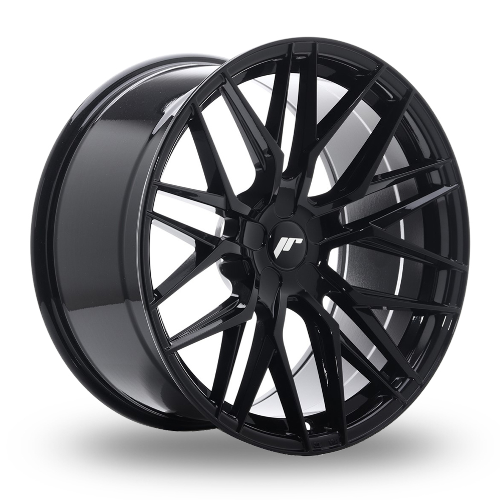Japan Racing JR28 (Wider Rear) Gloss Black 20" Wider Rear Alloy Wheels ...