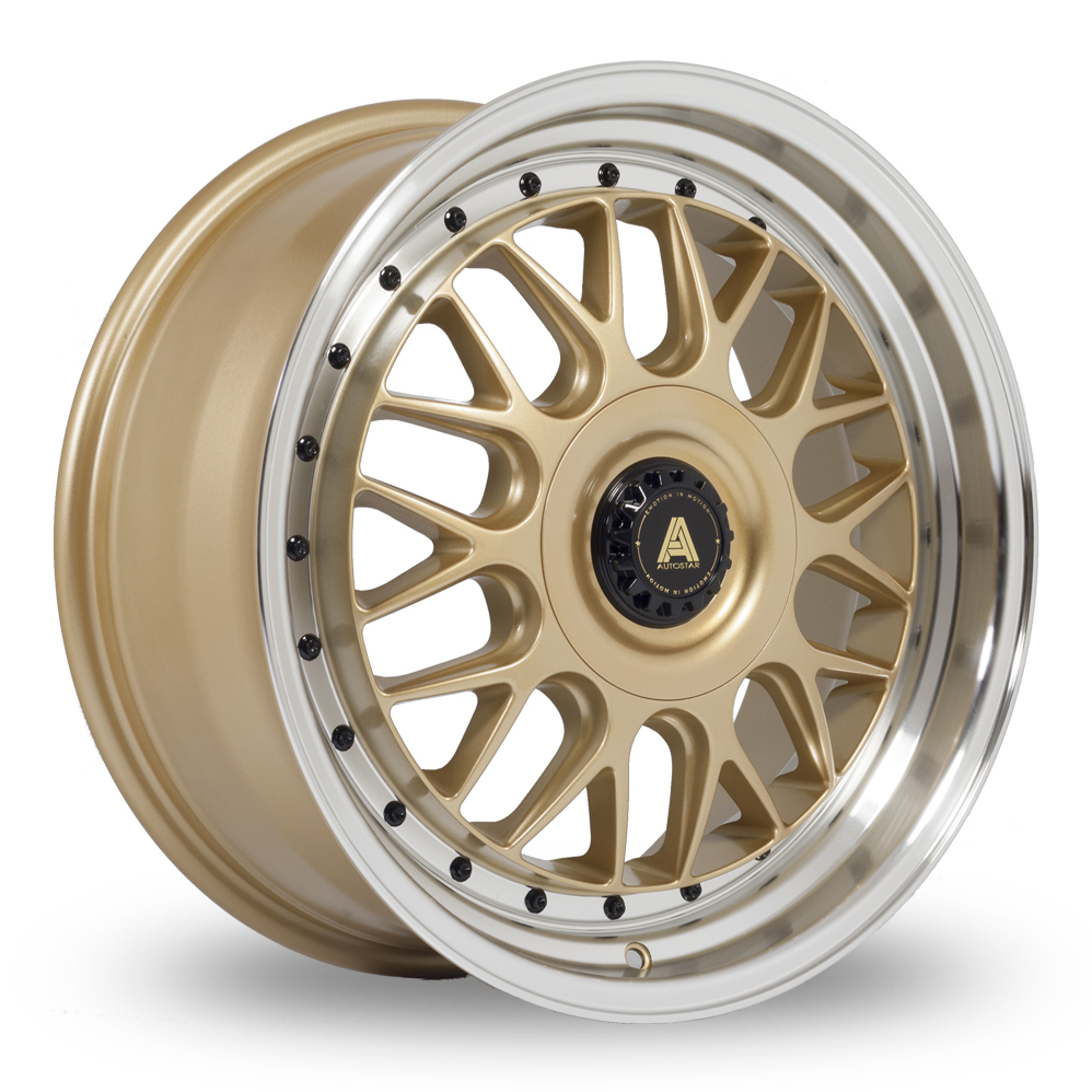 Autostar Monza Gold 19" Alloy Wheels - Wheelbase