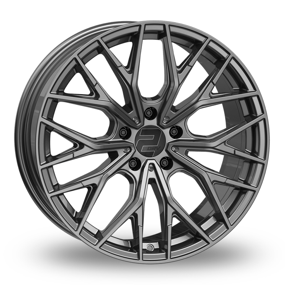 2DRV WH37 Daytona Grey 20" Alloy Wheels - Wheelbase