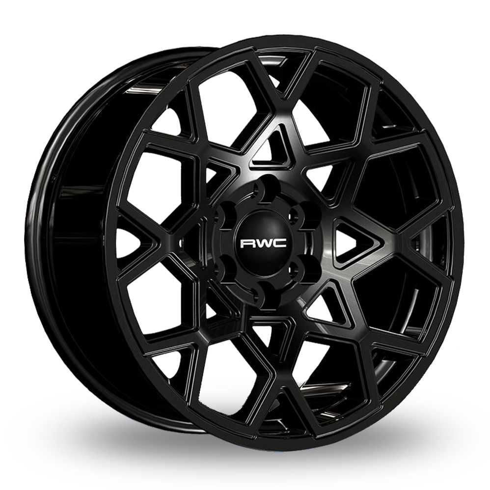 Alkatec Fred Matt Black 17" Alloy Wheels - Wheelbase