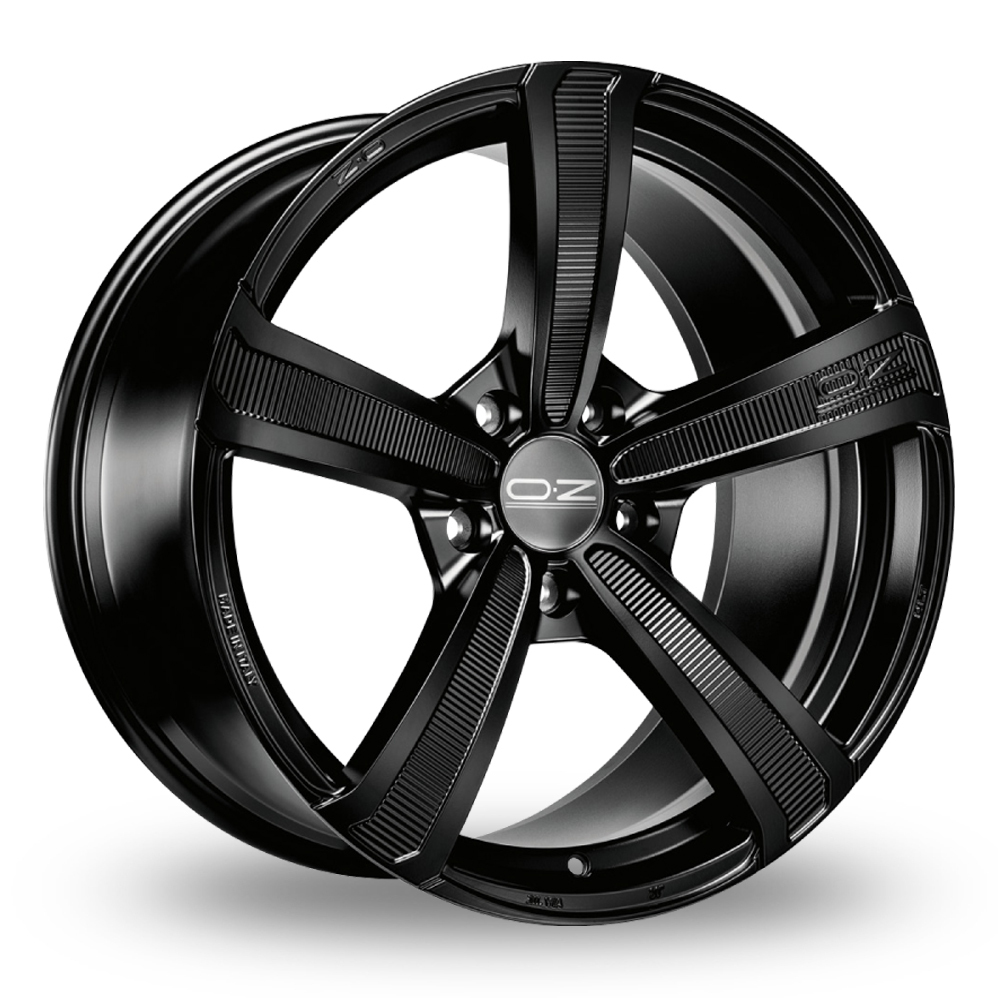 OZ Racing Montecarlo HLT Matt Black 19" Wider Rear Alloy Wheels - Wheelbase