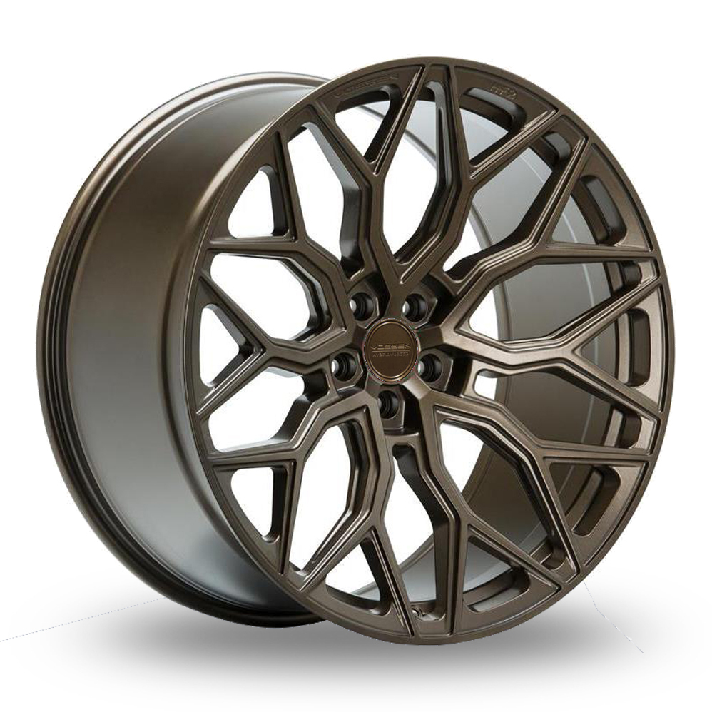 Vossen HF-2 Wider Rear (Special Offer) Satin Bronze 22" Wider Rear ...