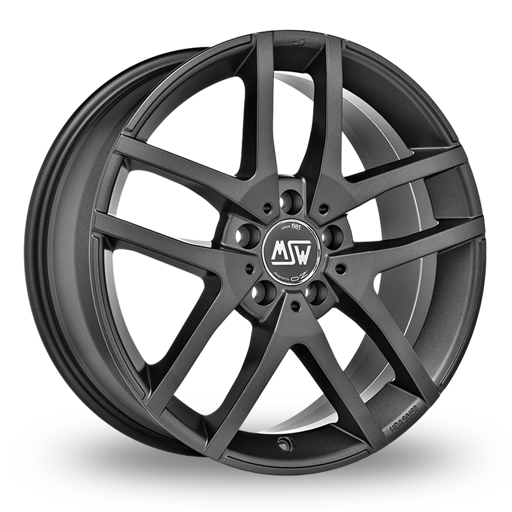 MSW (by OZ) MSW 28 Grey 18" Alloy Wheels - Wheelbase