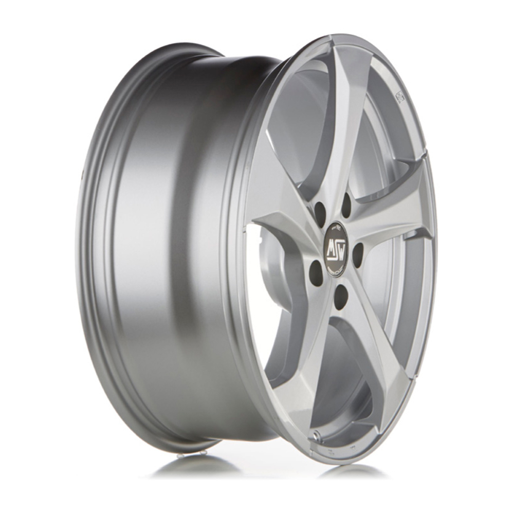 MSW (by OZ) 47 Silver 17" Alloy Wheels - Wheelbase