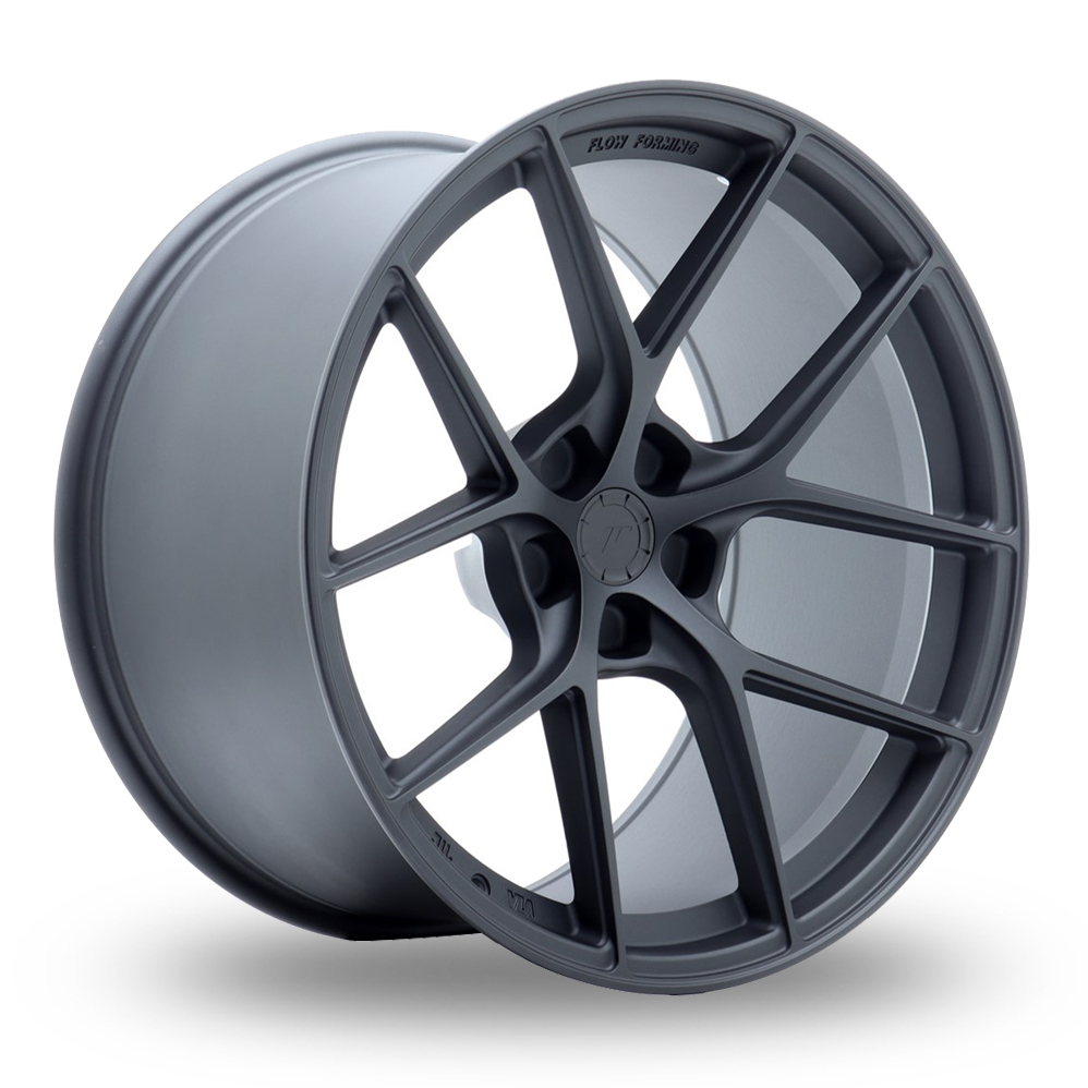 Japan Racing SL01 (Wider Rear) Matt Gun Metal 20" Wider Rear Alloy ...