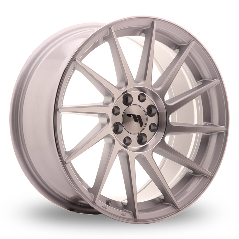 Japan Racing JR22 (8x17) Silver Machined Face 17" Alloy Wheels - Wheelbase
