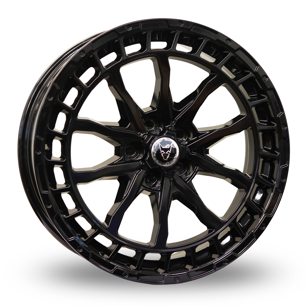 Wolfrace Wolf Gloss Black 20" Alloy Wheels - Wheelbase