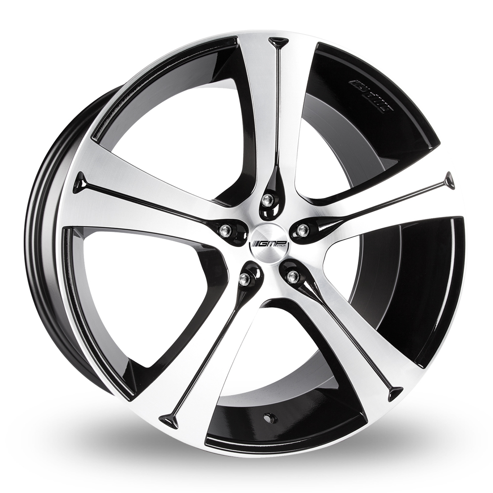 GMP Italia Buran Black Polished 20" Alloy Wheels - Wheelbase