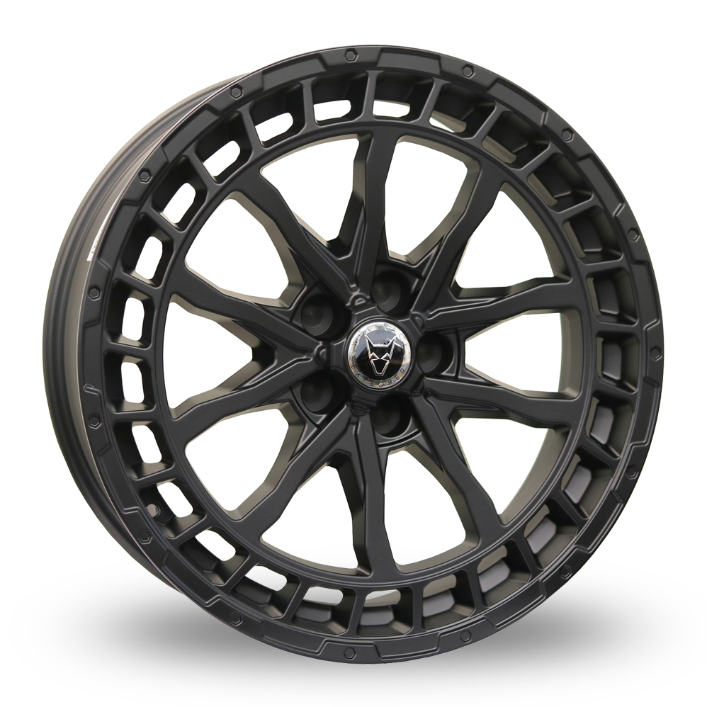 Buy 18" Wolfrace Wolf LRD Matt Black Alloy Wheels - Wheelbase