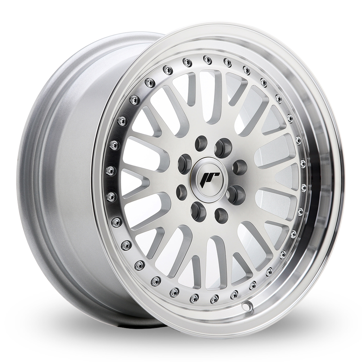 Japan Racing JR10 (Wider Rear) Silver Machined Face 16" Wider Rear ...