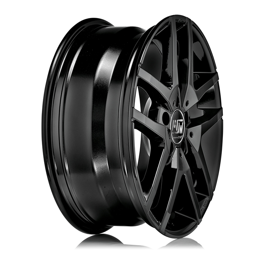 MSW (by OZ) MSW 28 Gloss Black 18" Alloy Wheels - Wheelbase